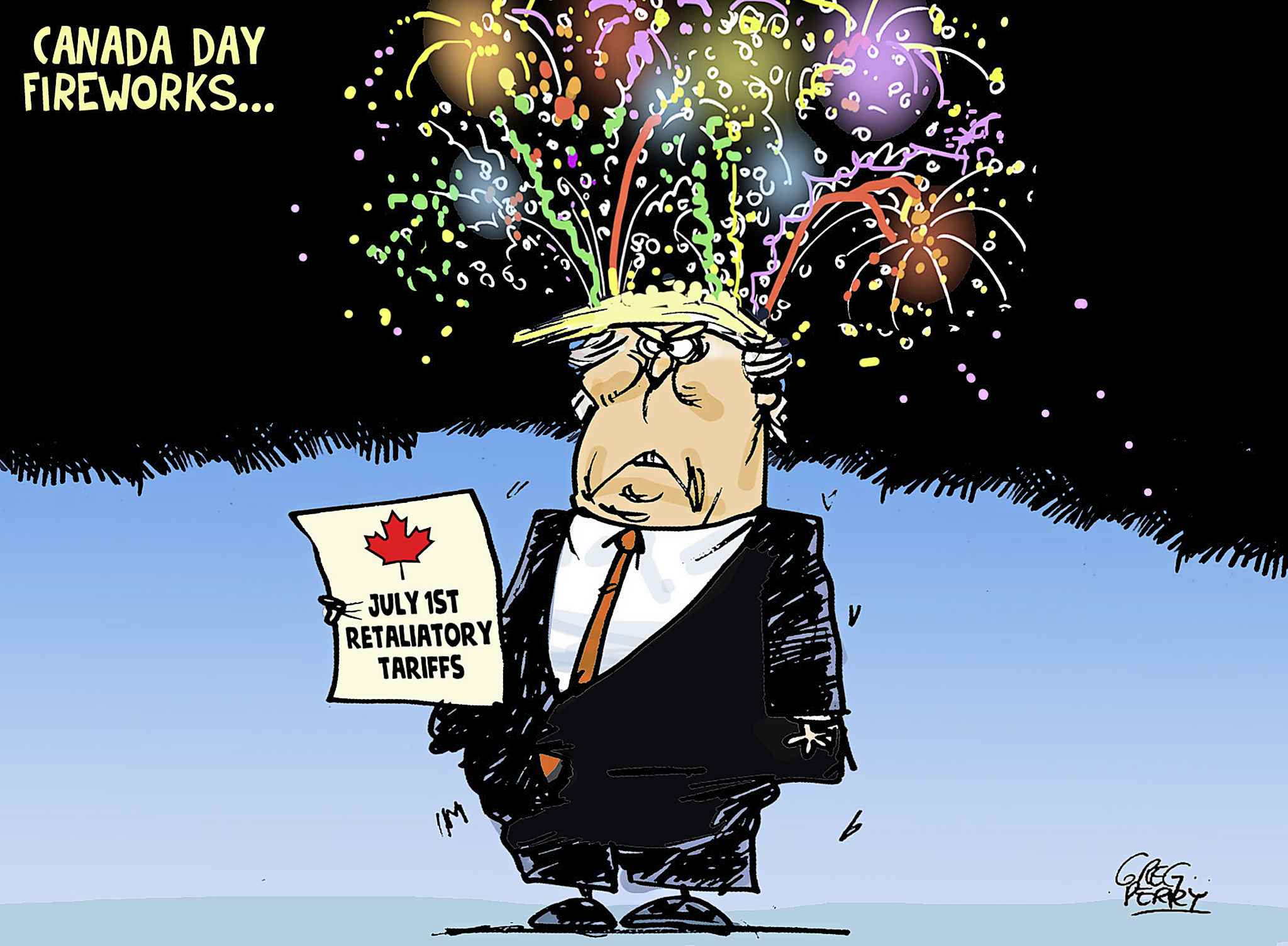 Editorial cartoon for June 30, 2018 – Winnipeg Free Press