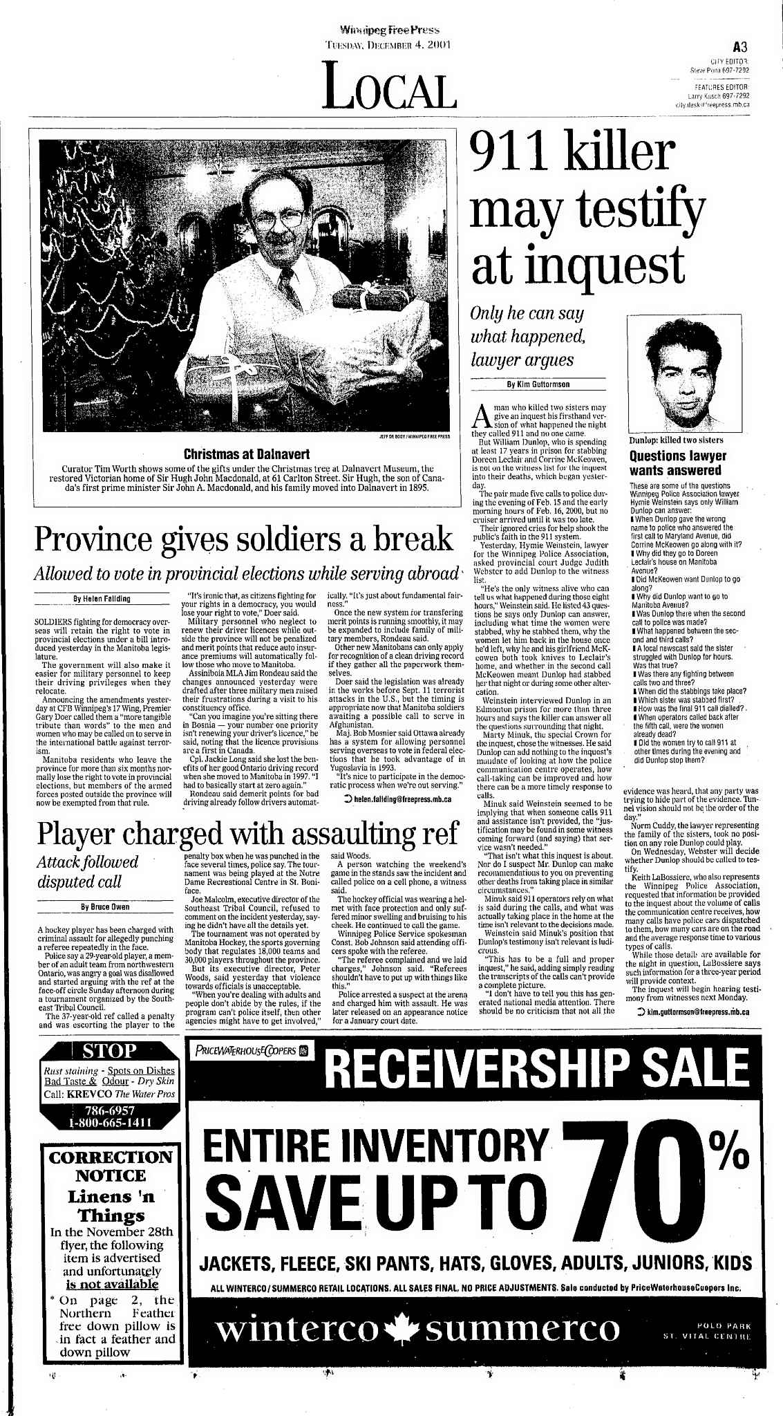 The defence rests – Winnipeg Free Press