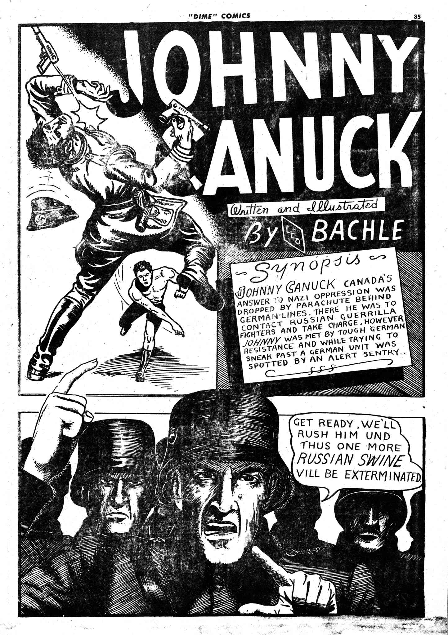 Johnny Canuck: patriotic adventures in WWII – Winnipeg Free Press