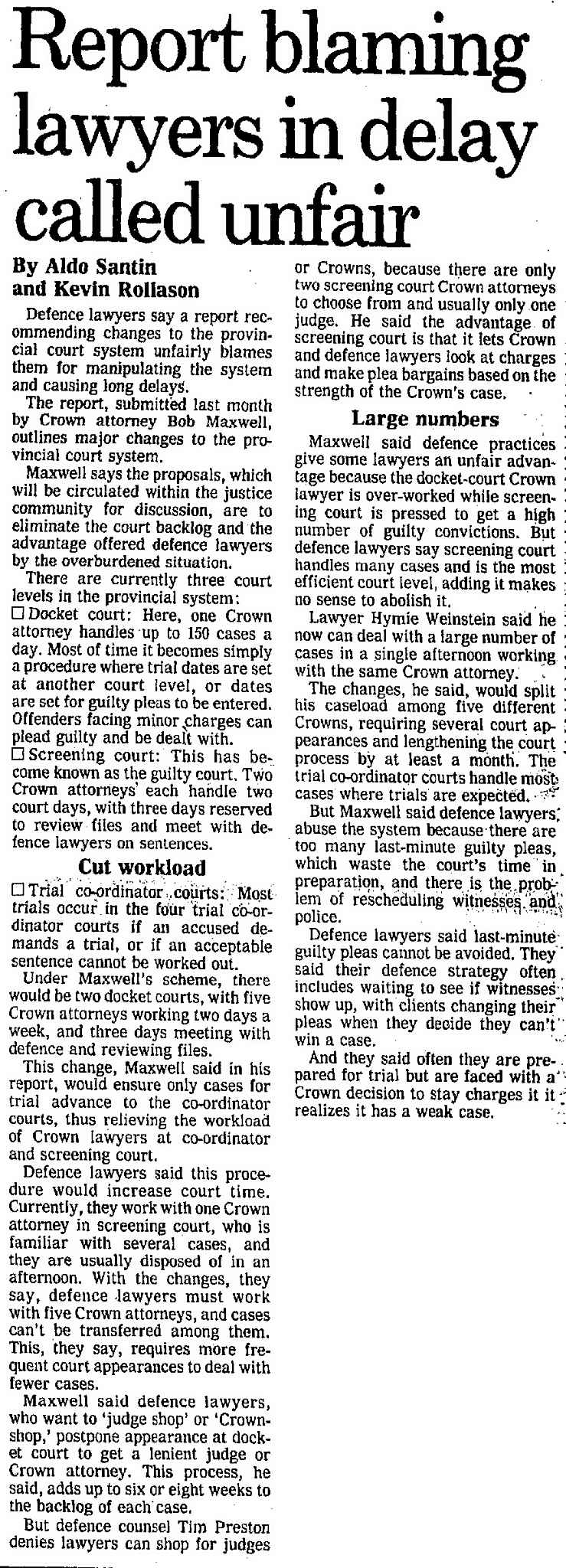 The defence rests – Winnipeg Free Press