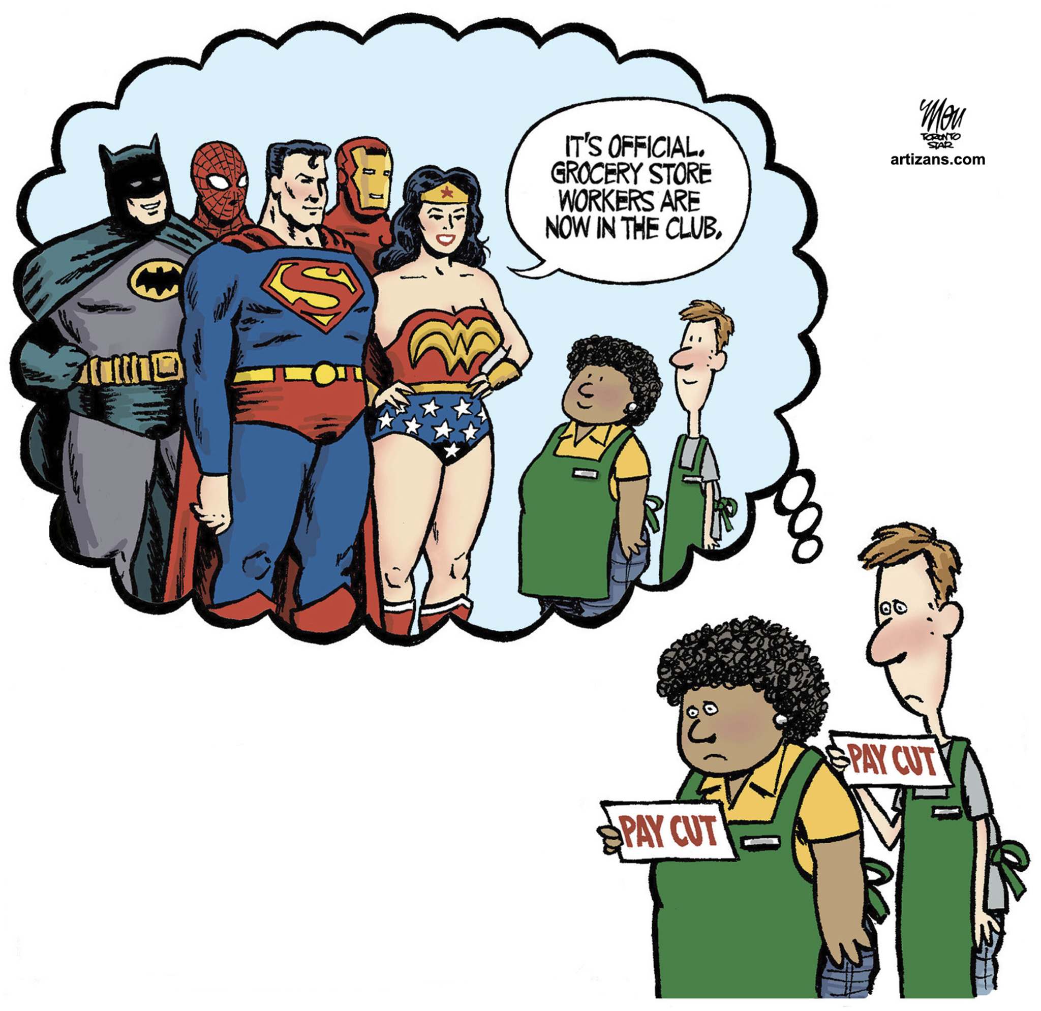 Editorial cartoon for June 22, 2020 – Winnipeg Free Press