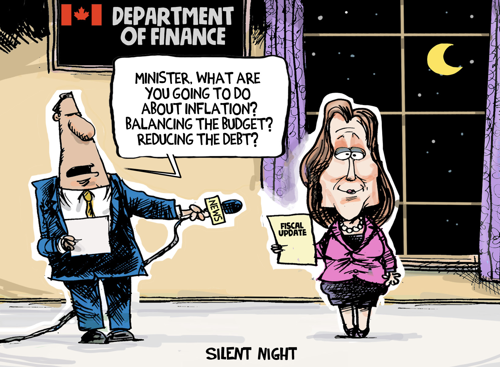 Editorial cartoon for Dec. 17, 2021 – Winnipeg Free Press