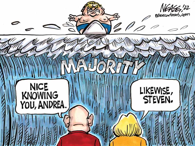 Editorial cartoon for June 4, 2022 – Winnipeg Free Press