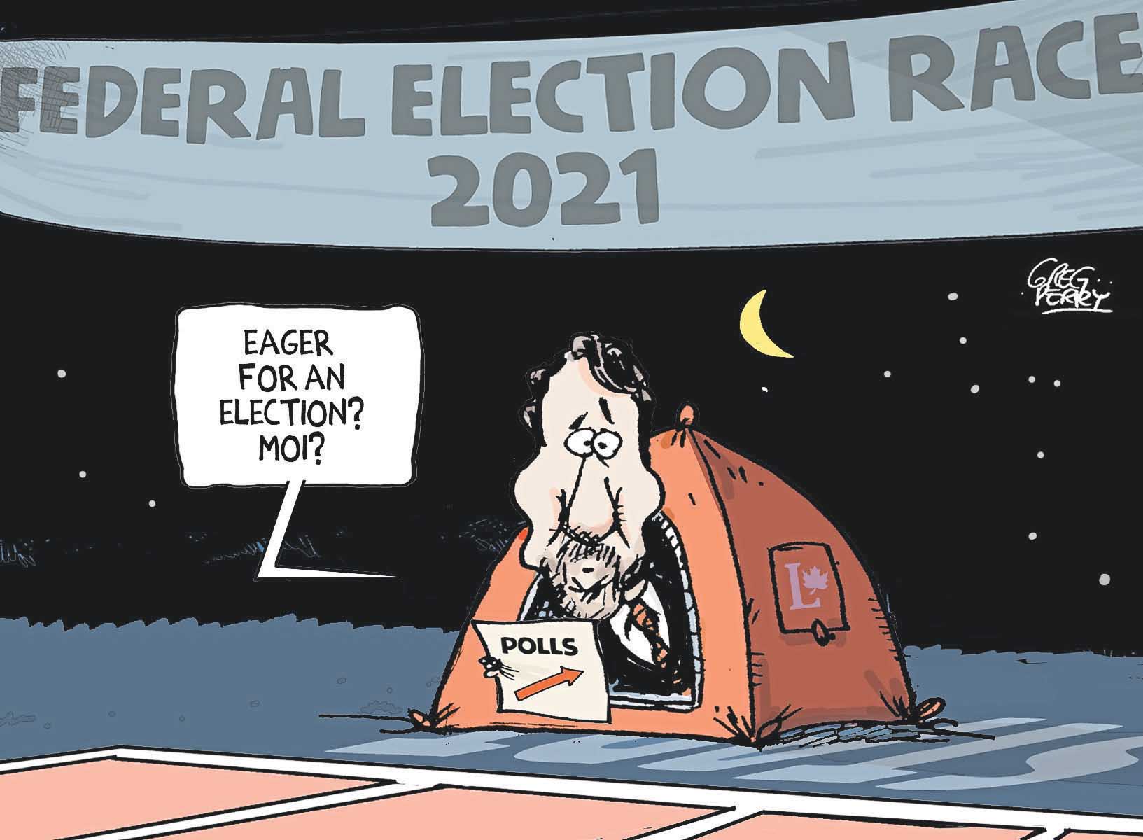 Editorial cartoon for April 17, 2021 – Winnipeg Free Press