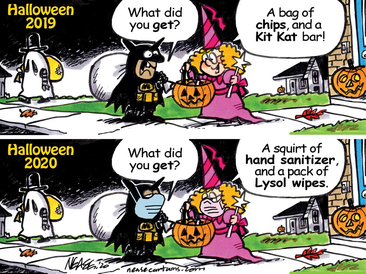 Editorial cartoon for Oct. 29, 2020 – Winnipeg Free Press