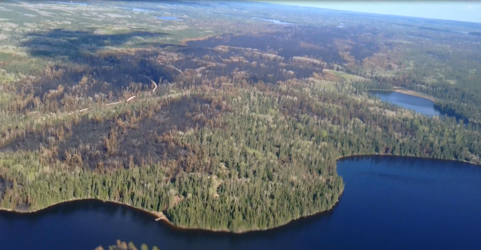 Fire damage in the Whiteshell – Winnipeg Free Press