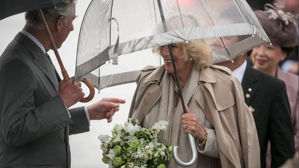 Prince Charles and Camilla arrive in windy and wet Winnipeg – Winnipeg ...