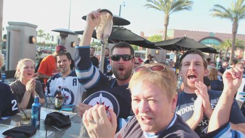 Jets fans take Anaheim by storm – Winnipeg Free Press