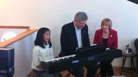 Harper meets Lady Maria – Winnipeg Free Press