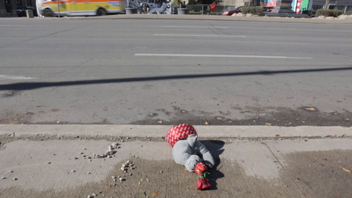 Family members talk during vigil for Cody Severight – Winnipeg Free Press