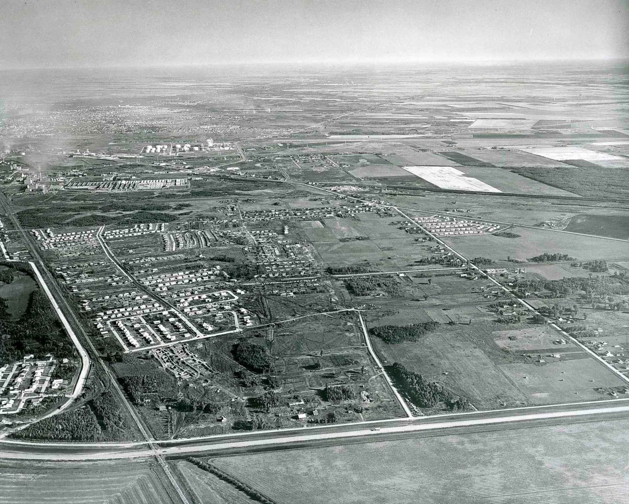 Winnipeg from the air, 1941-1976 – Winnipeg Free Press