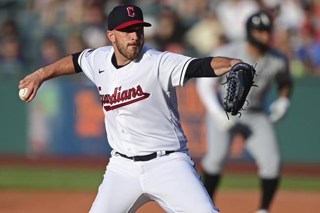 Guardians RHP Civale leaves start with sore right wrist – Winnipeg Free ...