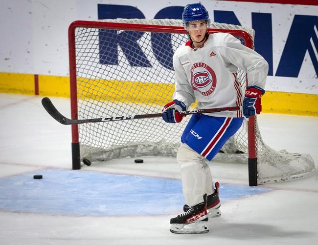 Canadiens sign first-round pick Filip Mesar to entry-level contract ...