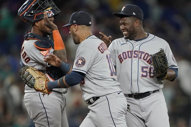 Astros end Mariners’ winning streak at 14; J-Rod scratched – Winnipeg ...