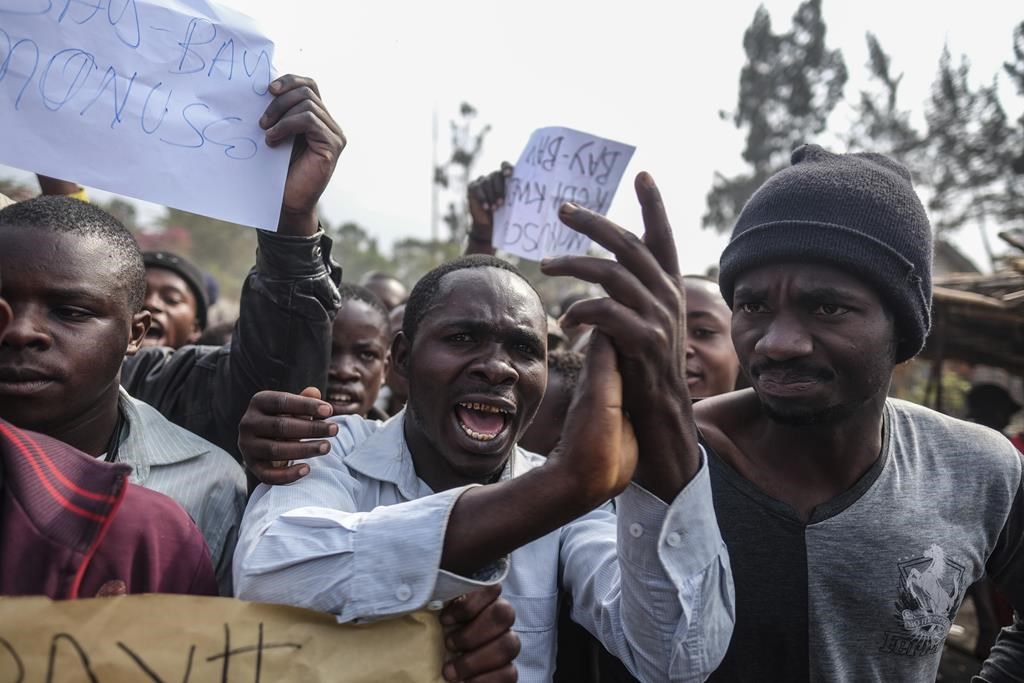 Power line kills 4 at anti-UN protest in eastern Congo – Winnipeg Free ...