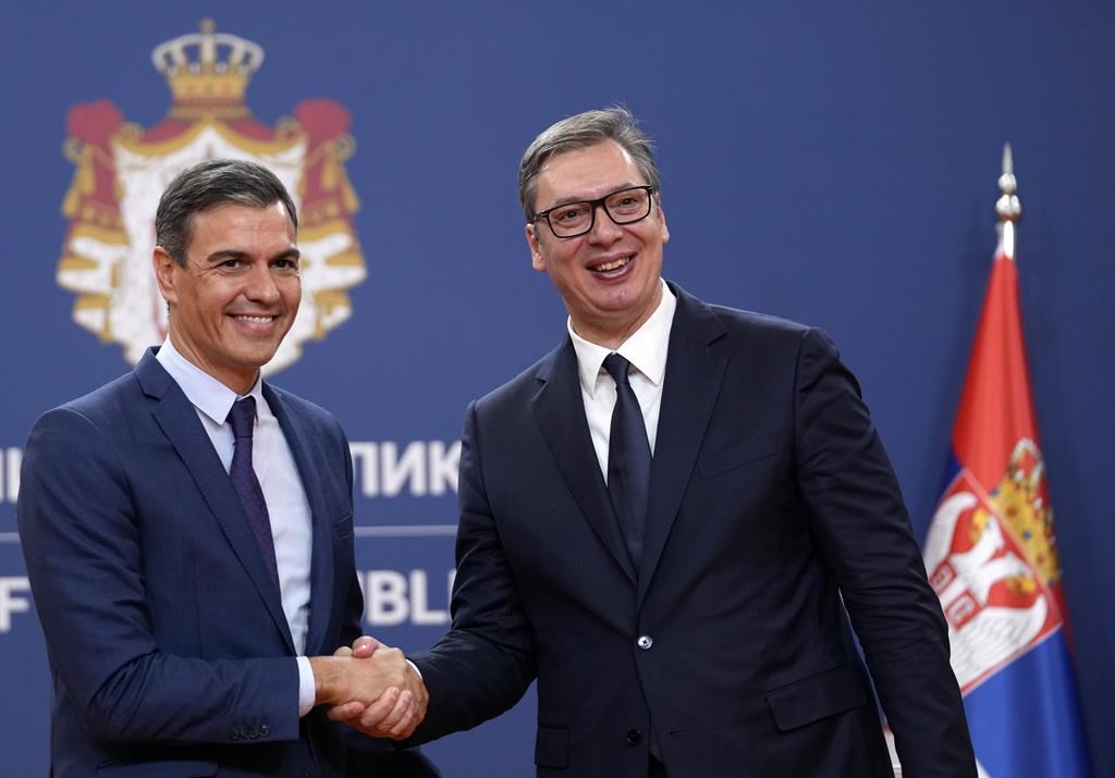 Spanish PM Sanchez opens Balkan tour with visit to Serbia – Winnipeg ...