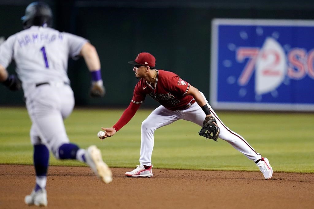 D-backs score go-ahead run on balk, beat Rockies 6-4 – Winnipeg Free Press