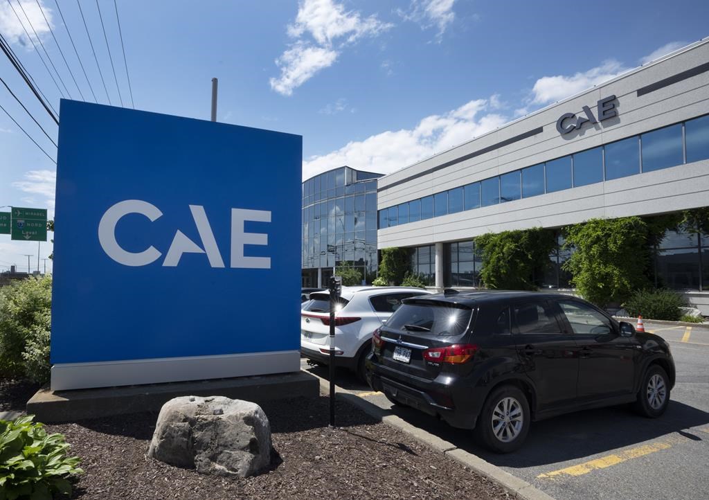 CAE Inc. lowers forecast as profits plunge, but backlog grows ...