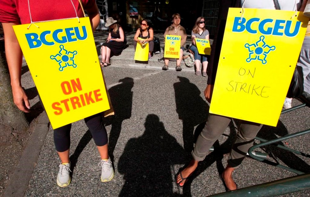 BC General Employees’ Union issues strike notice on behalf of 33,000 ...