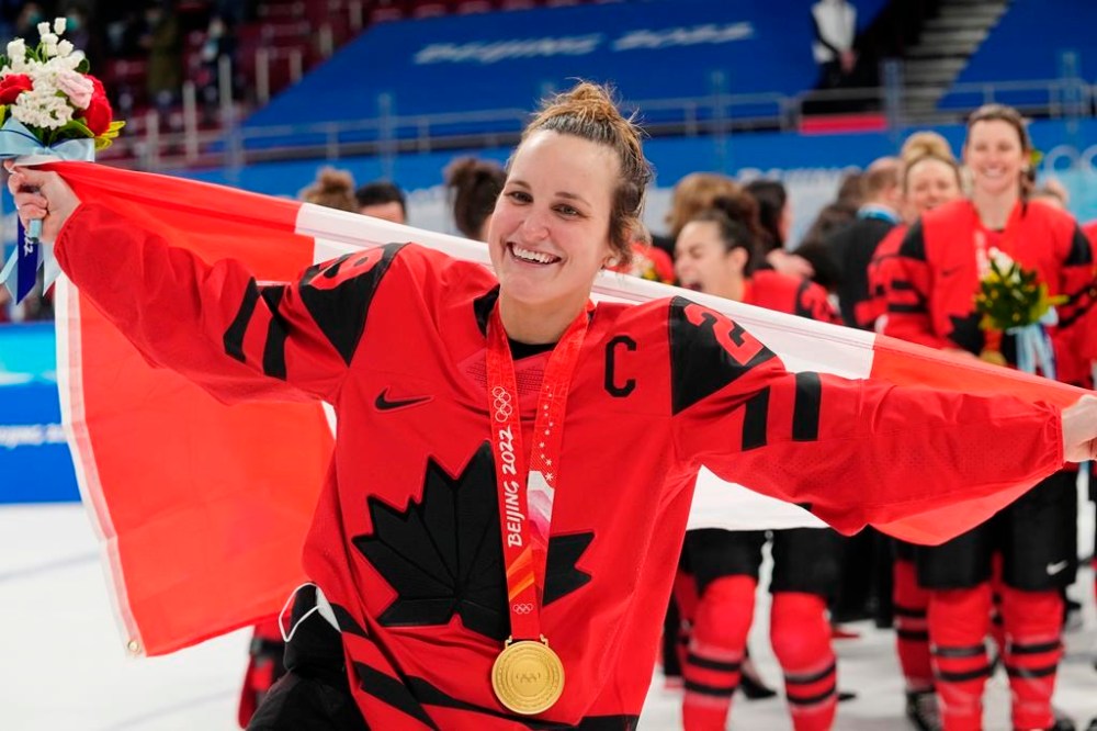 Five questions with Canadian hockey ‘golden-goaler’ Marie-Philip Poulin ...