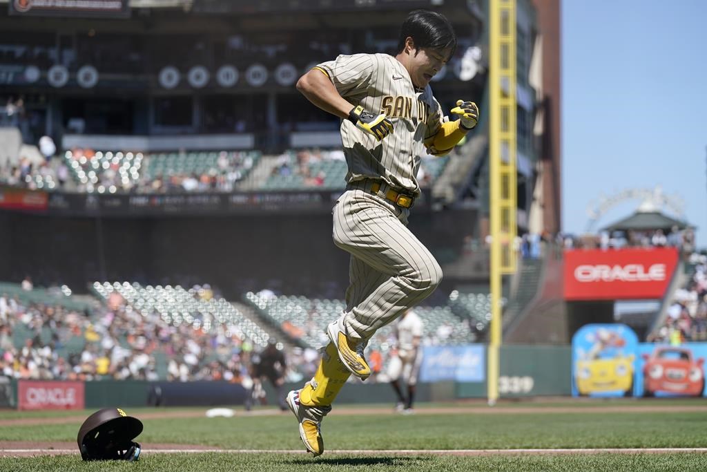 Musgrove Ks 11, Padres hold off Giants 5-4 for sweep – Winnipeg Free Press