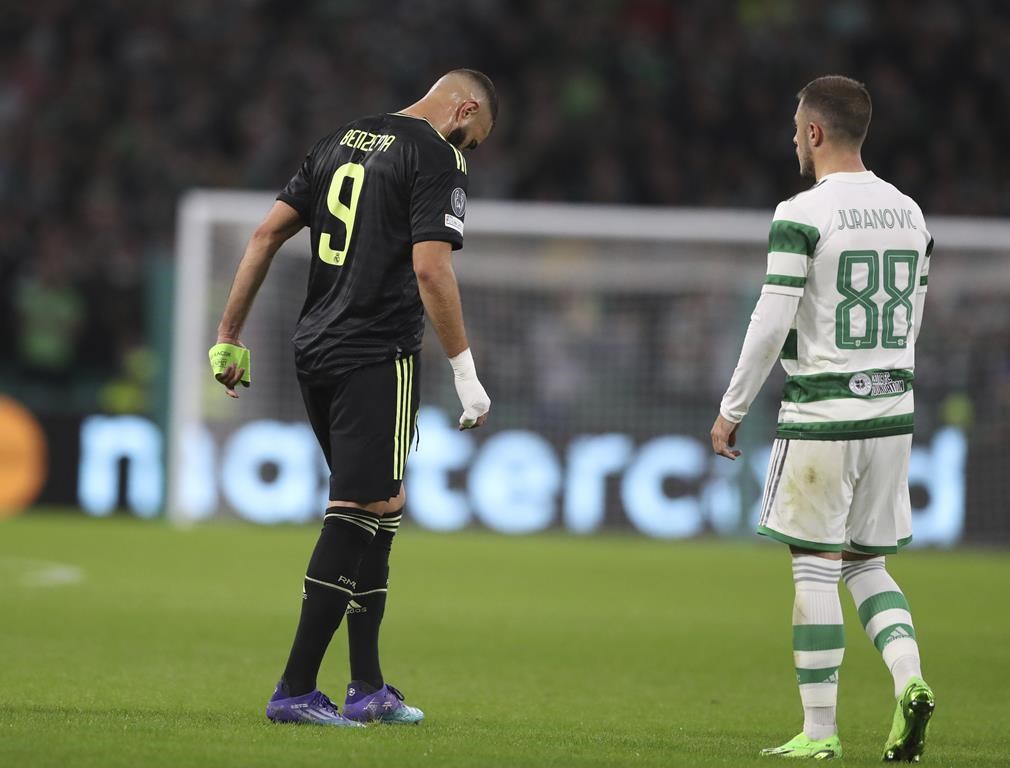 Benzema injured in Real Madrid’s game against Celtic – Winnipeg Free Press