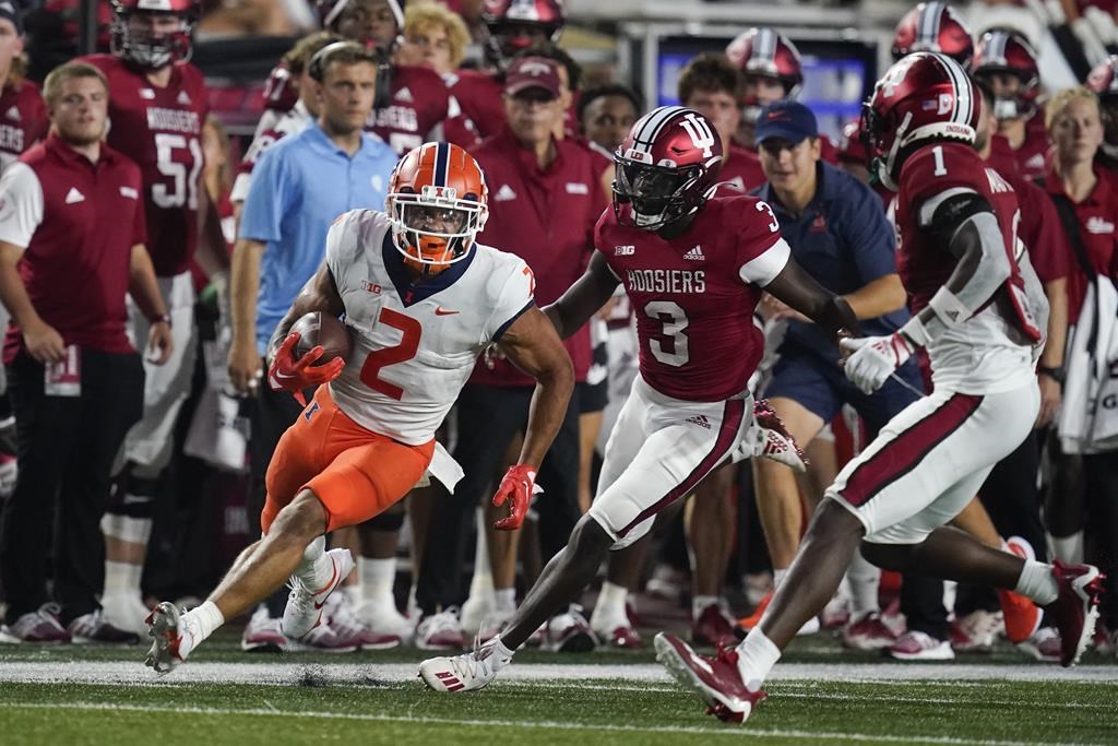 Illinois running back Chase Brown tops CFL Scouting Bureau’s fall top ...