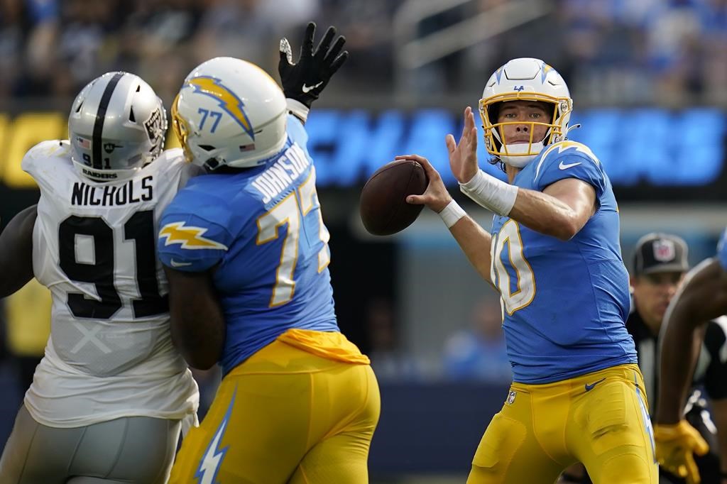 Chargers receivers show depth after Allen’s hamstring injury – Winnipeg ...