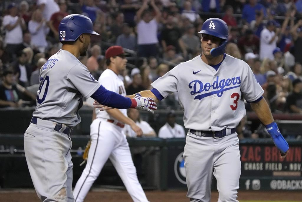 Dodgers beat D-backs 6-0, clinch playoff spot (for real) – Winnipeg ...