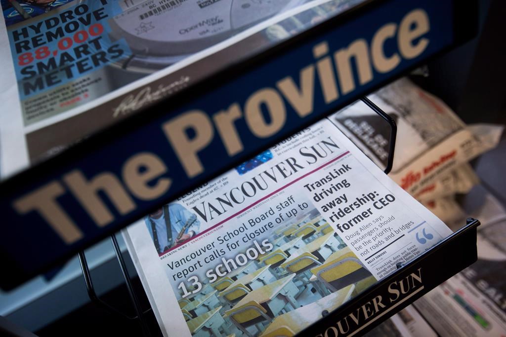 Postmedia to end Monday print edition of nine urban daily newspapers ...
