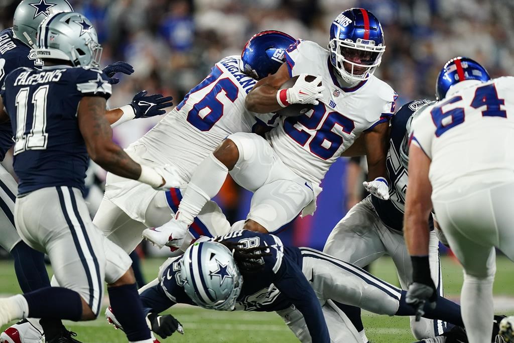 Lamb’s 1-handed TD catch gives Dallas 23-16 win over Giants – Winnipeg ...