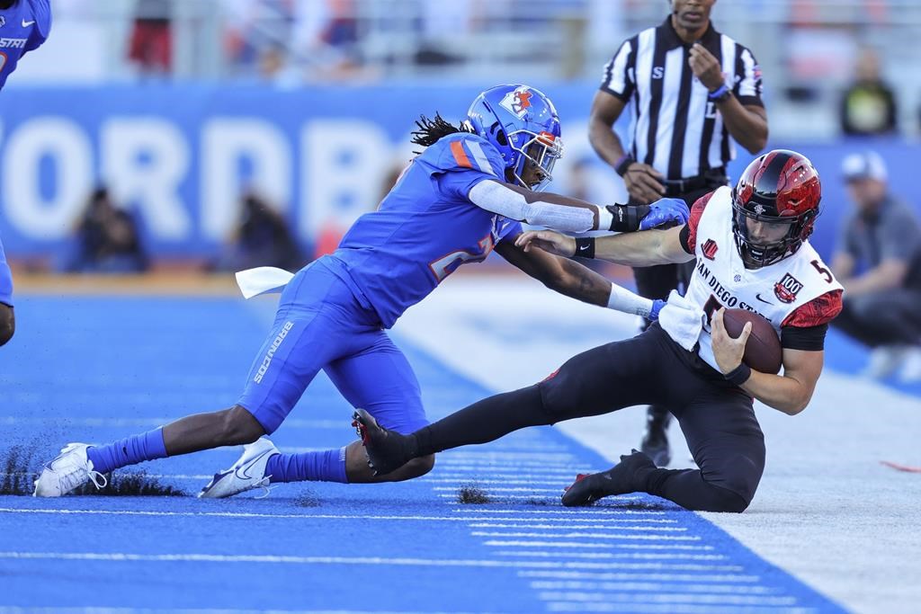 Boise State, with new starting QB Green, beats SDSU 35-13 – Winnipeg ...