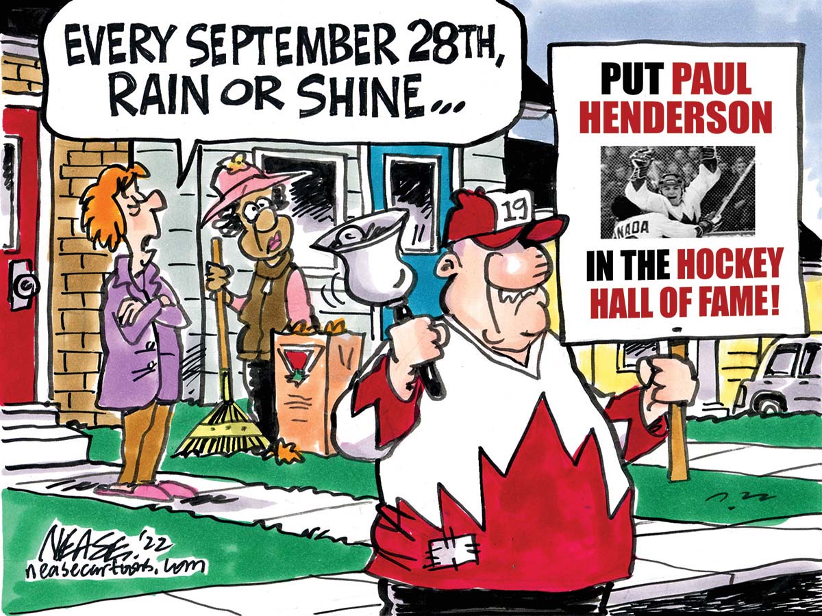 Editorial cartoon for Sept. 27, 2022 – Winnipeg Free Press