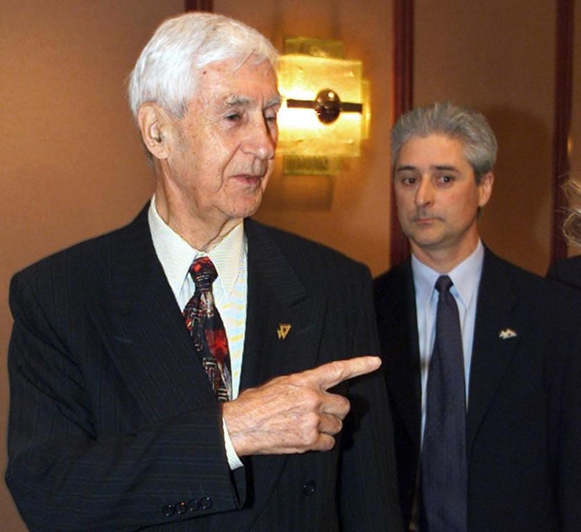 Quebec businessman and philanthropist André Chagnon, founder of ...