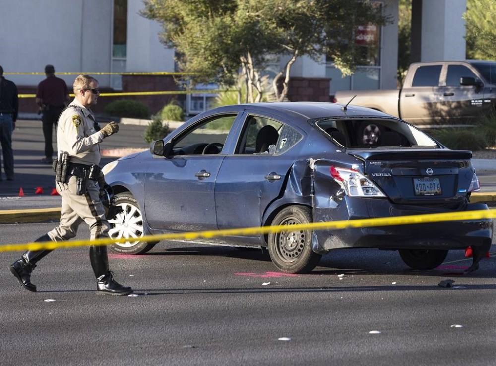 Officials: Vegas patrol officer fatally shot; suspect held – Winnipeg ...