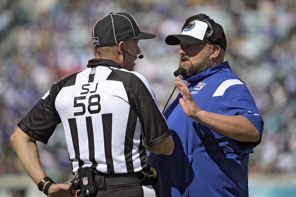 Giants TE Daniel Bellinger taken to hospital with bloody eye – Winnipeg ...