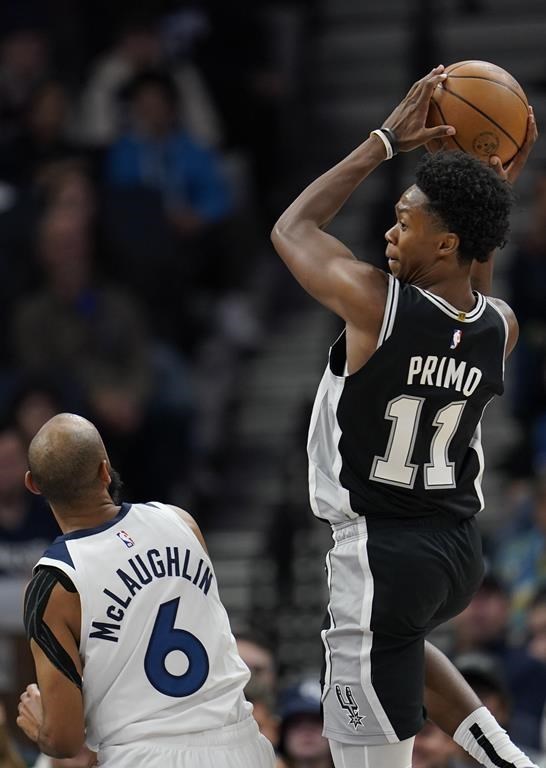 Vassell and Spurs top Timberwolves 115-106 – Winnipeg Free Press