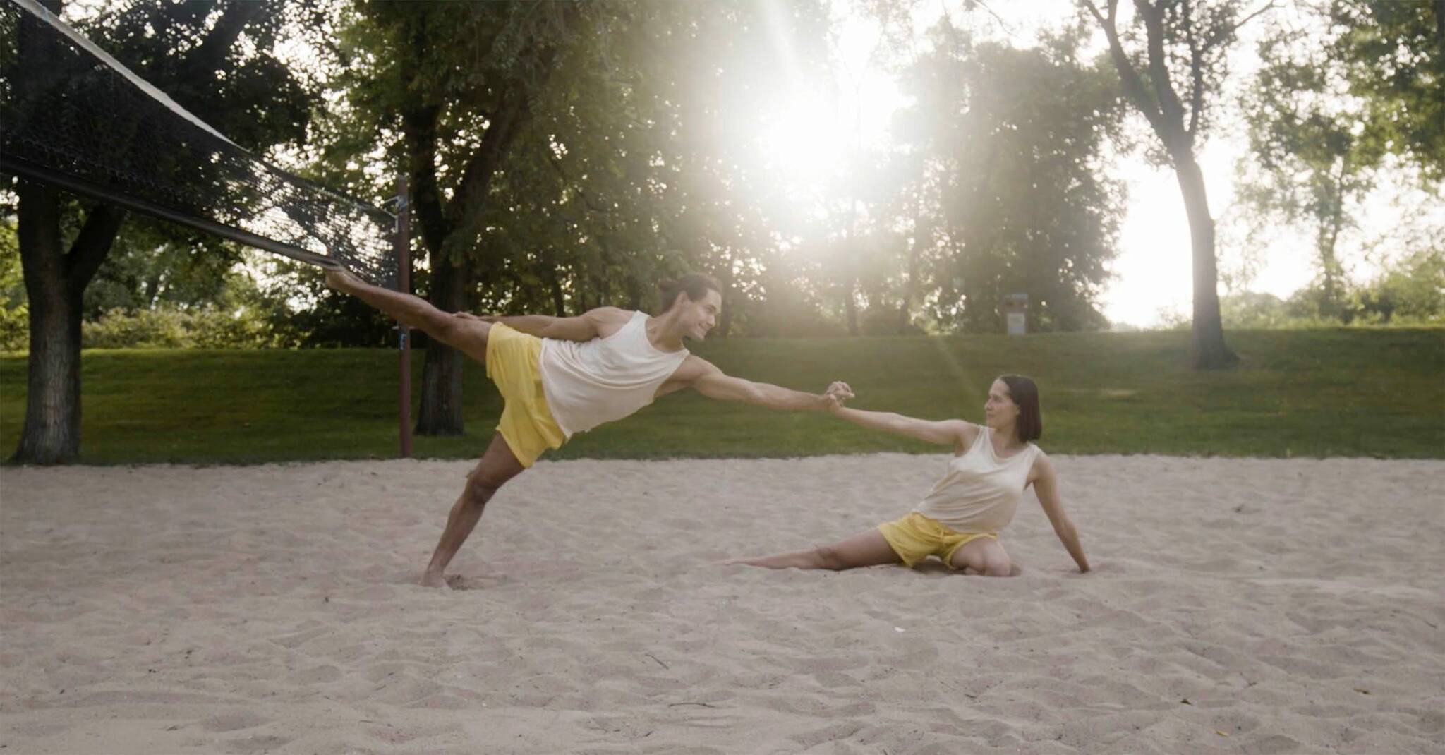 Volleyball court a sandy setting for short film mulling land rights ...