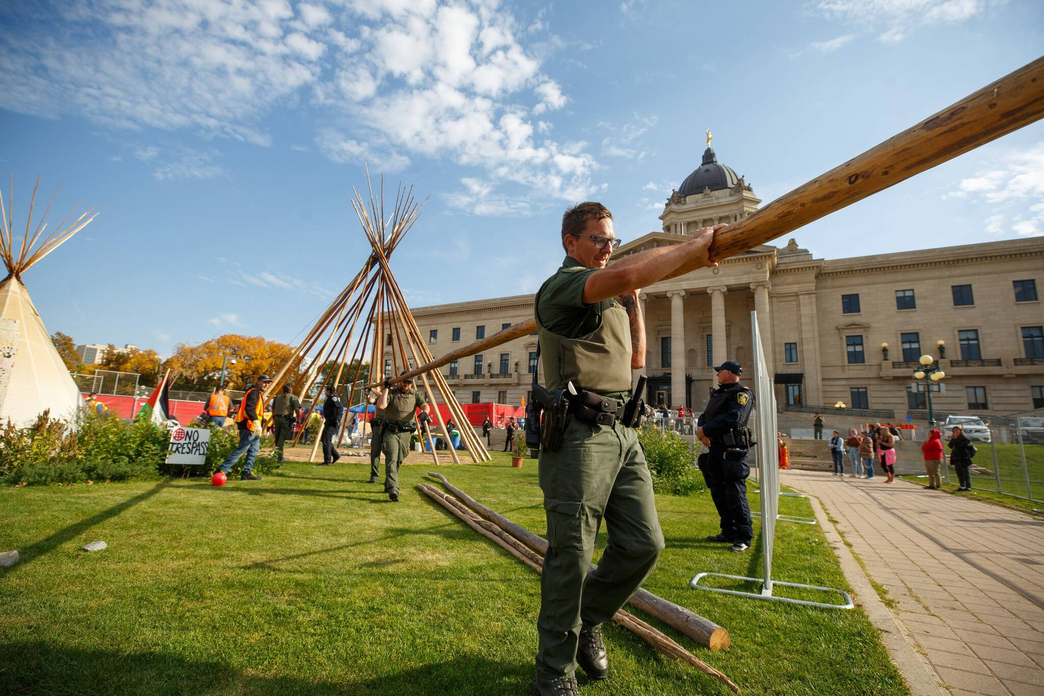 Measured approach brought peaceful end to camp – Winnipeg Free Press
