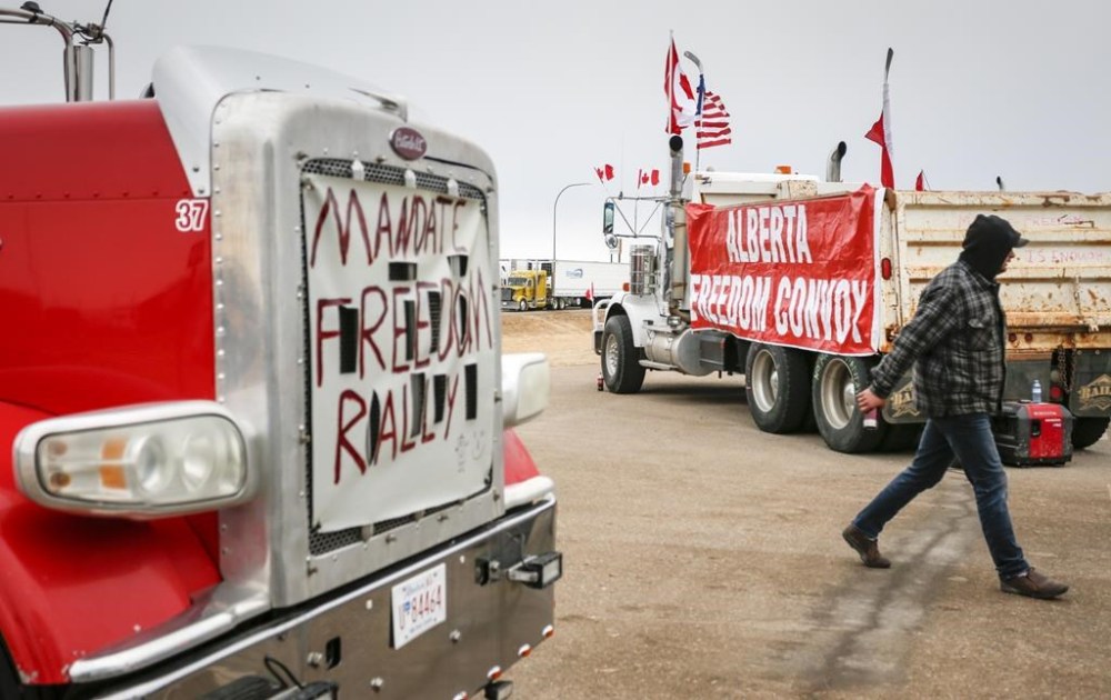 Alberta received no federal help to deal with protest blockade last ...