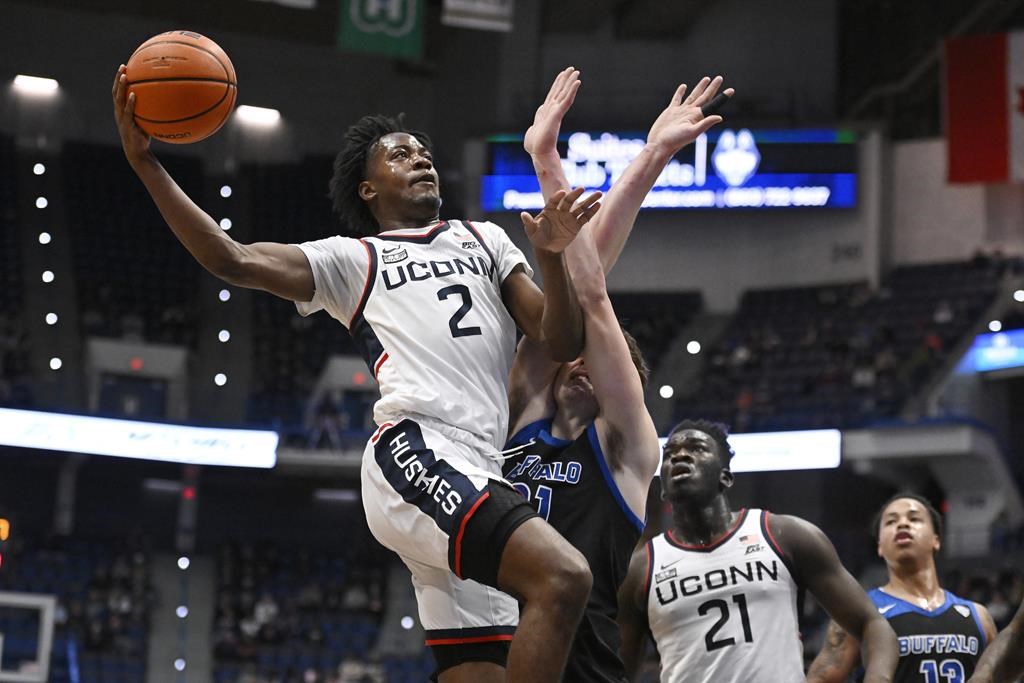 Newton’s triple-double leads No. 25 UConn past Buffalo – Winnipeg Free ...