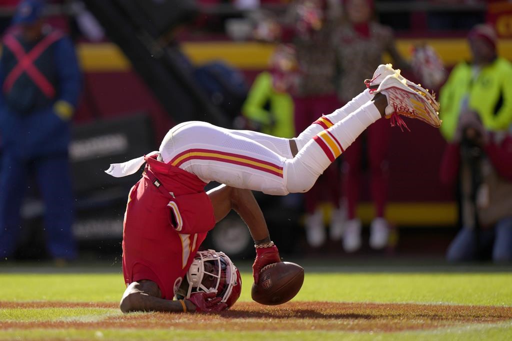 Chiefs missing top 3 wide receivers to injuries, illnesses – Winnipeg Free Press