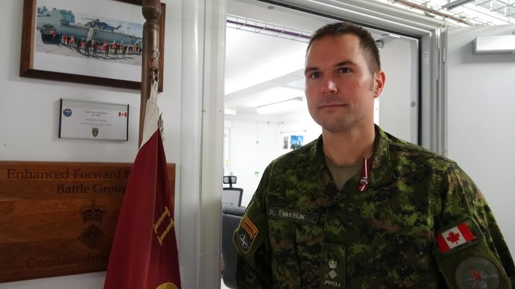 Canadian commander says NATO battle group in Latvia could beat back ...