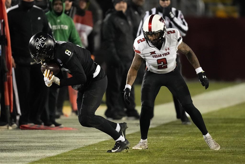 Texas Tech scores late touchdown to beat Iowa State 14-10 – Winnipeg ...
