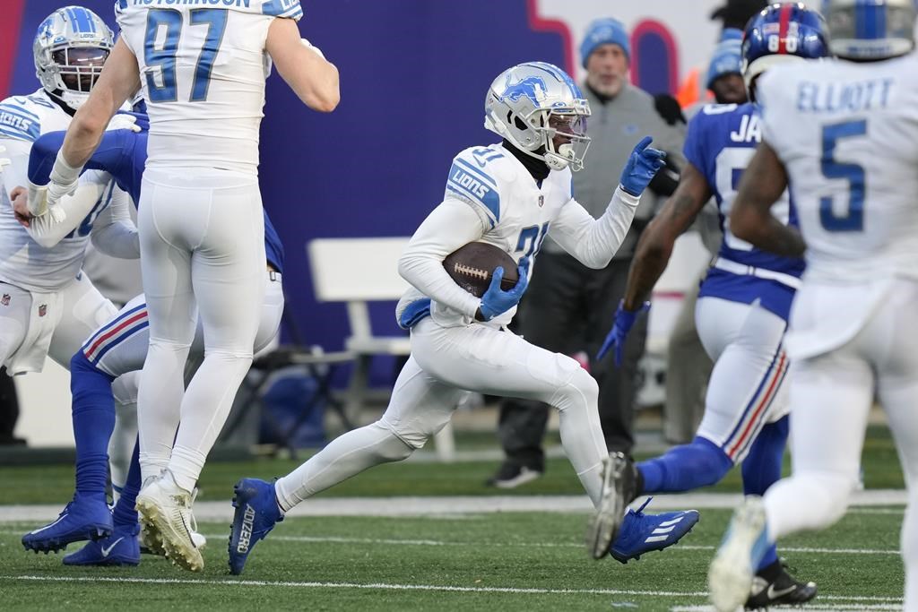 Williams leads Lions to 3rd straight win, 31-18 over Giants – Winnipeg ...