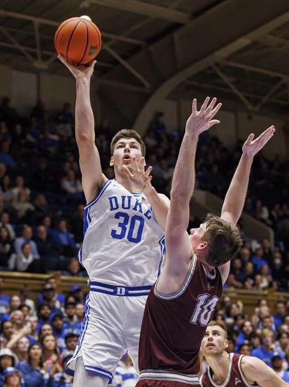 Kyle Filipowski paces No. 8 Duke past Bellarmine 74-57 – Winnipeg Free ...
