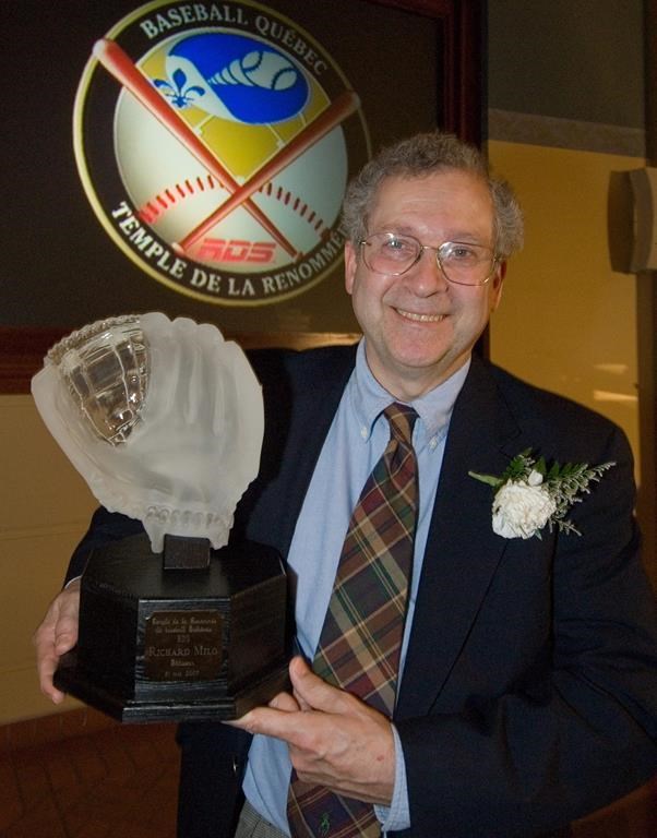 Former Expos reporter Richard Milo honoured by Canadian Baseball Hall ...