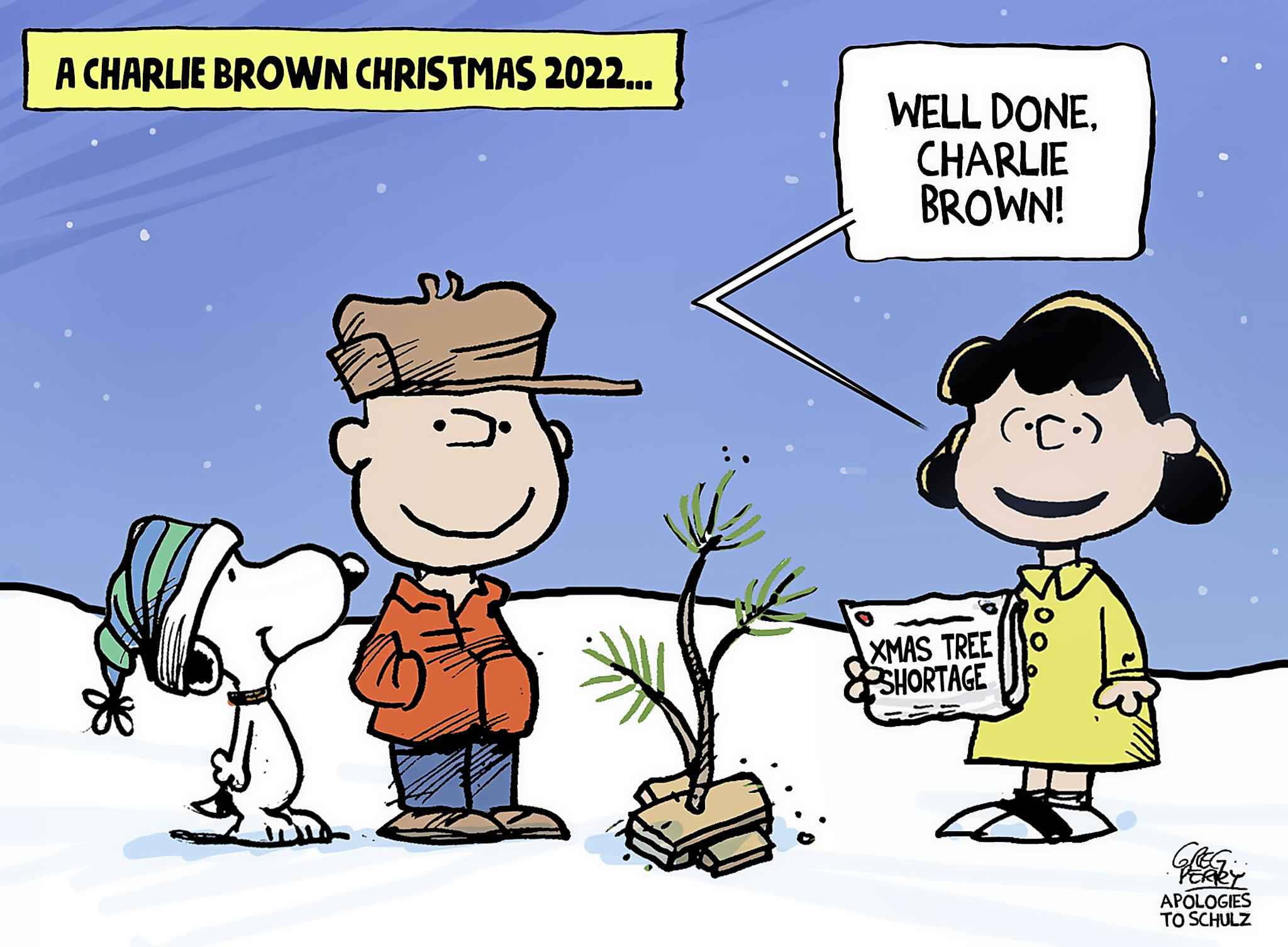 Editorial cartoon for Dec. 1, 2022 – Winnipeg Free Press