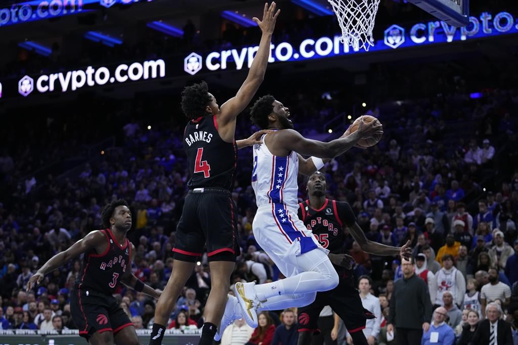 Harris, Embiid carry 76ers past Raptors 104-101 in overtime – Winnipeg ...