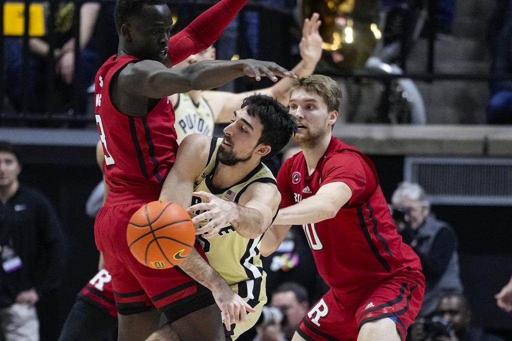 Late 3-pointer sends Rutgers past No. 1 Purdue again, 65-64 – Winnipeg ...